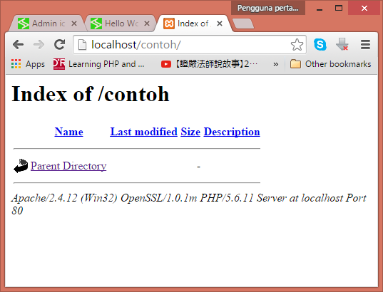 Hello World PHP